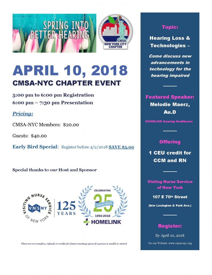 CMSA-NYC - Home Page