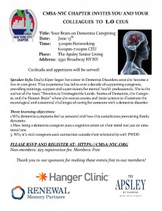 CMSA-NYC - Meeting/Event Information